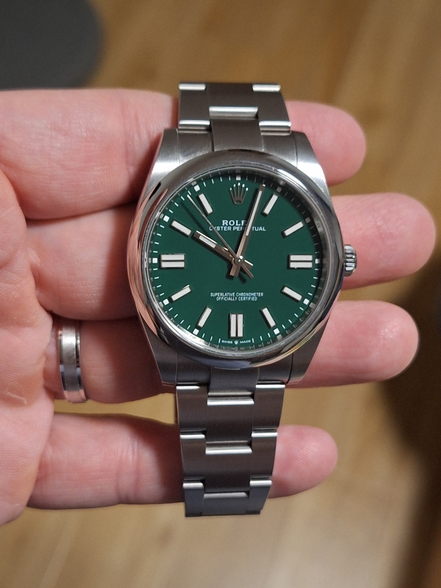 Rolex OP 41 Green - Vyměním - Chronomag fórum